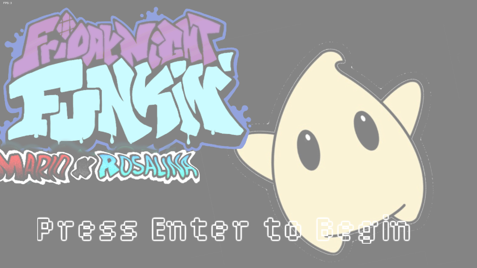 Friday Nigth Funkin Mario x Rosalina Mod for Friday Night Funkin' | FNF ...