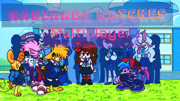 Maginage Matches For Multi!! Mod for Friday Night Funkin' | FNF Mods