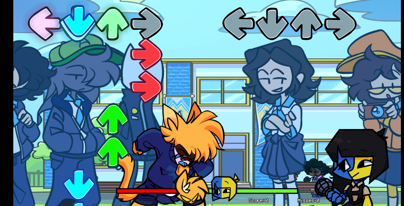 Maginage Matches For Multi!! Mod for Friday Night Funkin' | FNF Mods