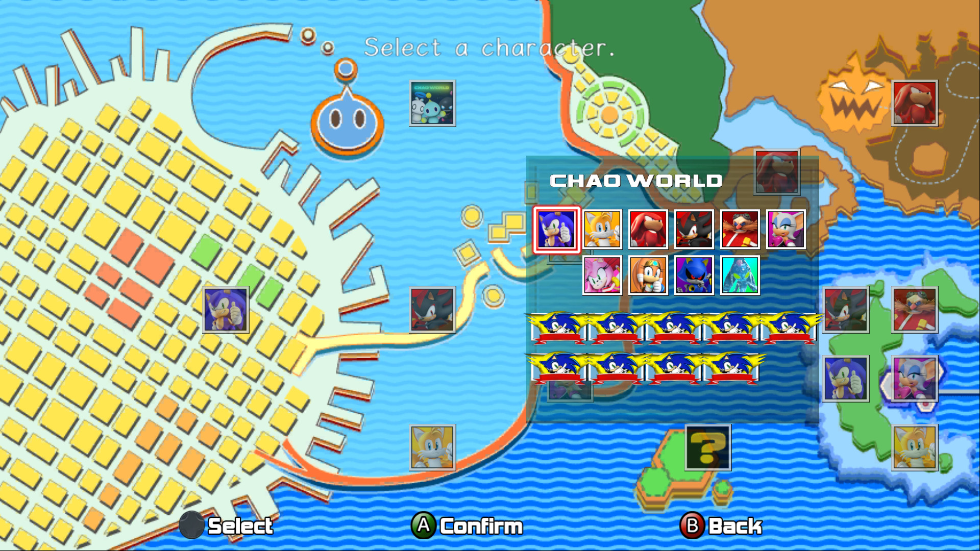 CGI Character Select Icons (Character Select Plus) Mod for Sonic ...