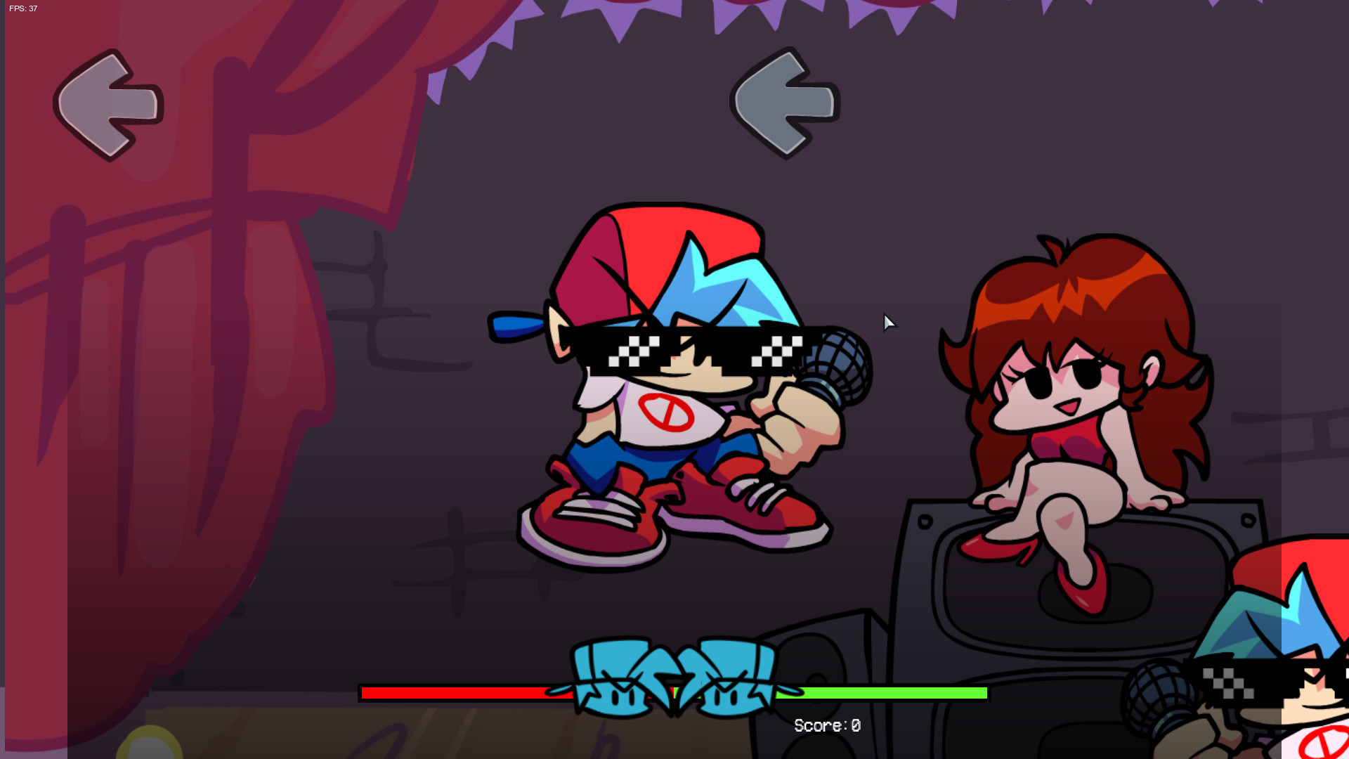 BF 8 BIT GLASSES [Friday Night Funkin'] [Mods]