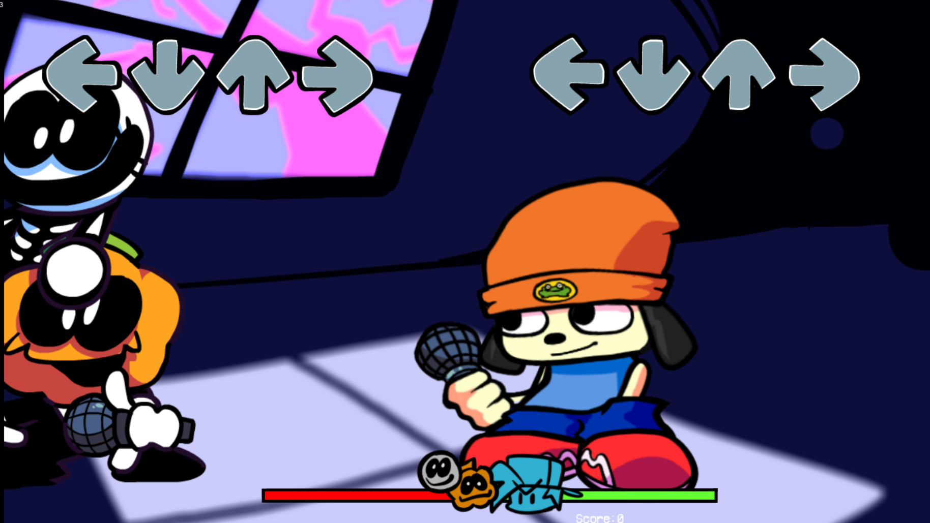 Parappa Over BF Skin! - [FNF w/ Parappa Version] Mod for Friday Night ...