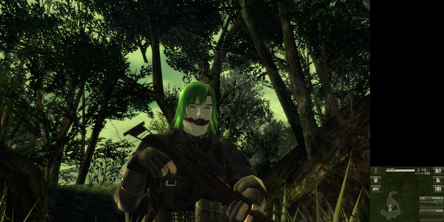 Jokerized Raiden [Metal Gear Solid: Snake Eater 3D] [Mods]