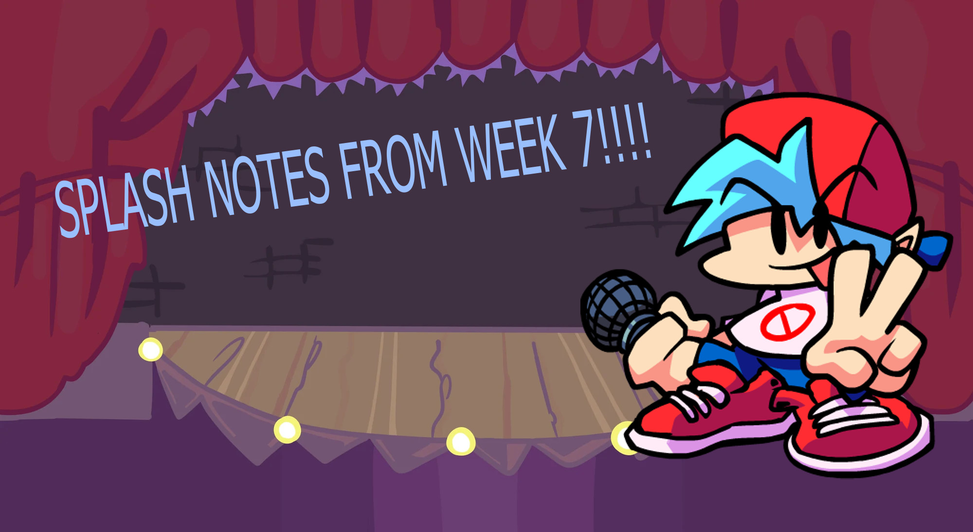 FNF Splash Notes REMAKE Mod for Friday Night Funkin' | FNF Mods