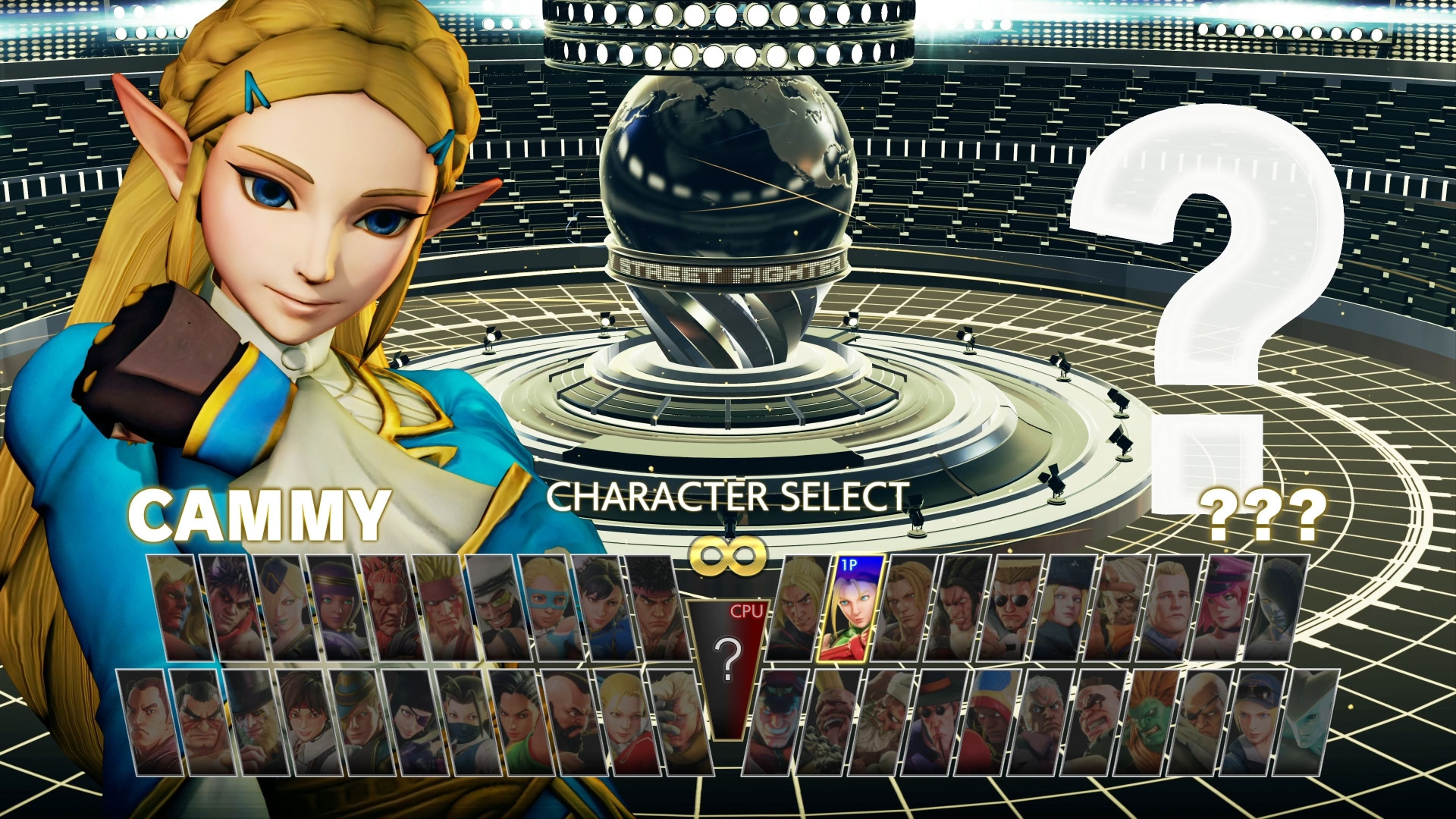 Street Fighter 5 Hyrule Warriors Zelda BOTW Mod Mod for Street Fighter ...