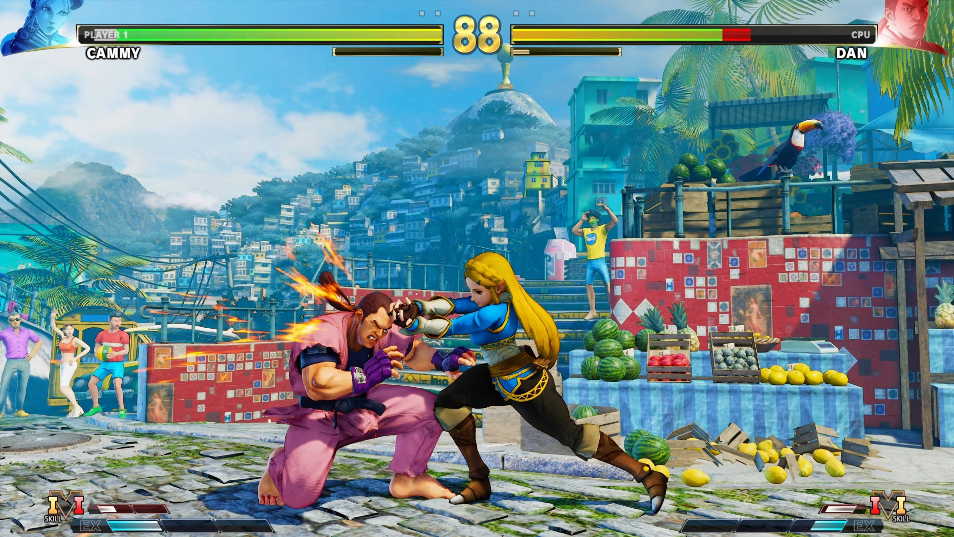 Street Fighter 5 Hyrule Warriors Zelda BOTW Mod Mod for Street Fighter ...