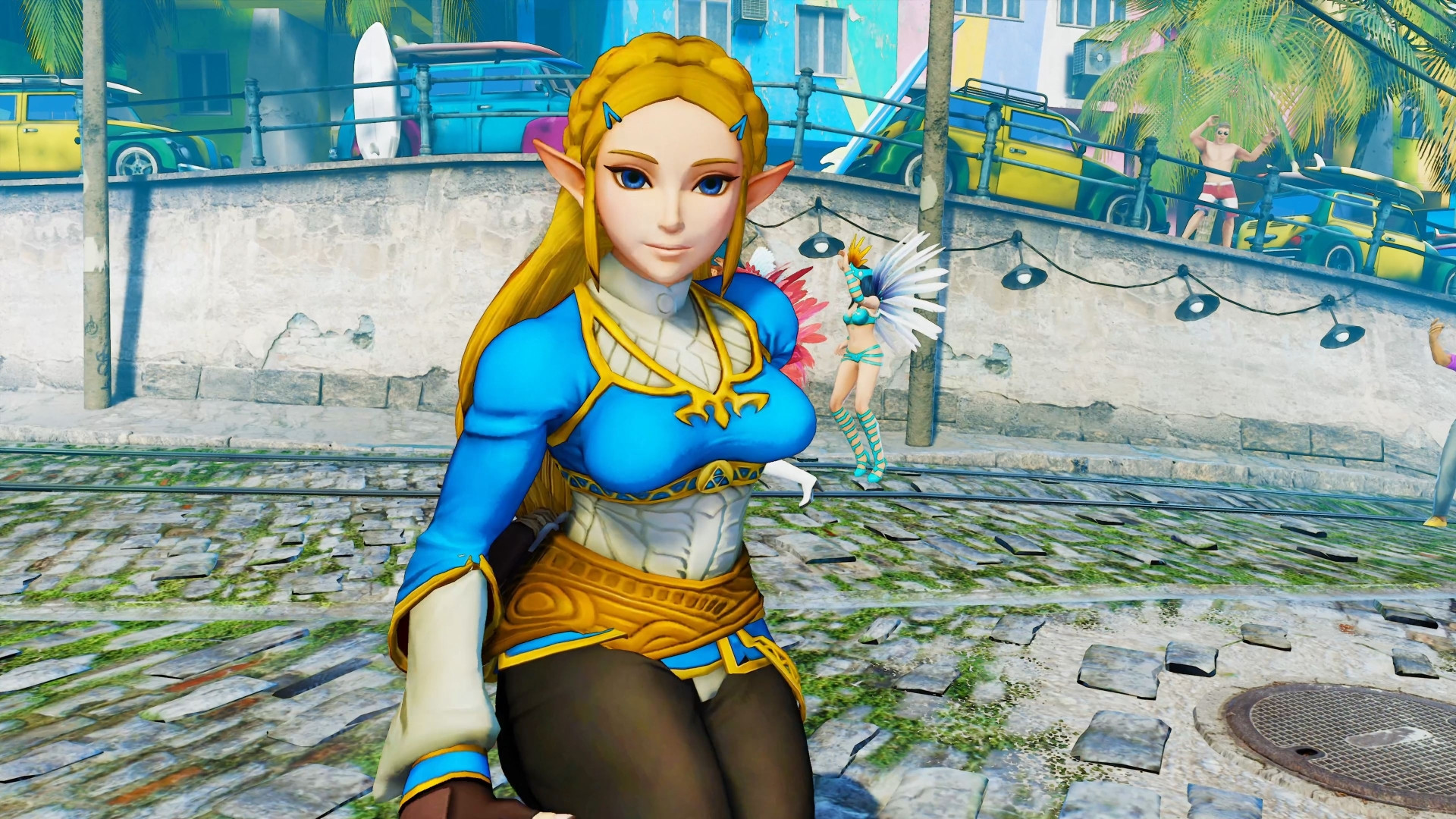 Street Fighter 5 Hyrule Warriors Zelda BOTW Mod Mod for Street Fighter ...