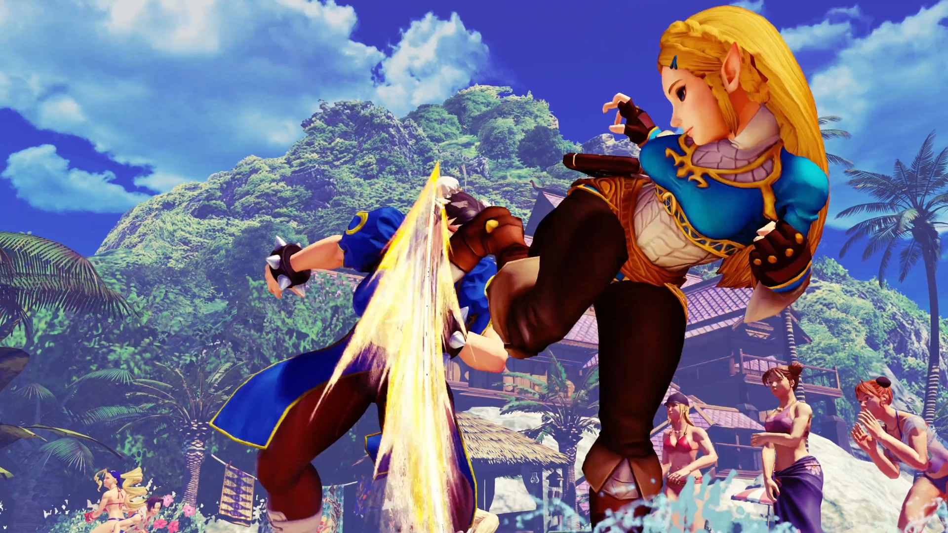 Street Fighter 5 Hyrule Warriors Zelda BOTW Mod Mod for Street Fighter ...