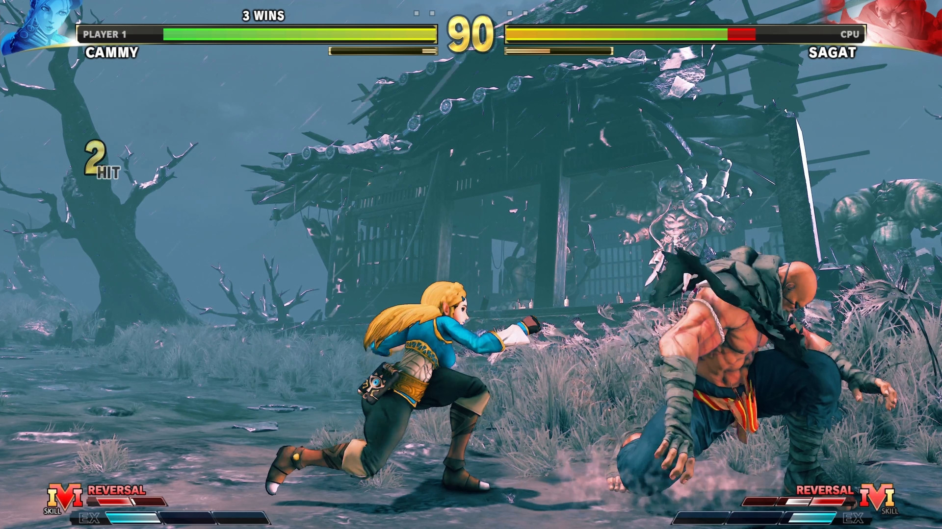 Street Fighter 5 Hyrule Warriors Zelda BOTW Mod Mod for Street Fighter ...