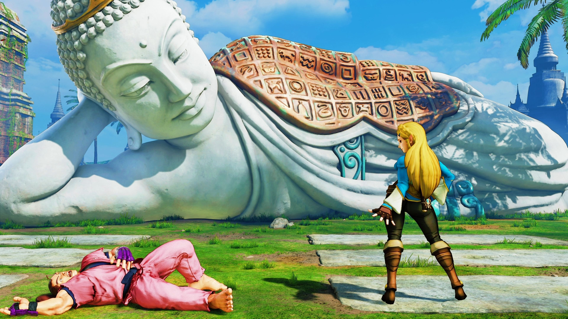 Street Fighter 5 Hyrule Warriors Zelda BOTW Mod Mod for Street Fighter ...