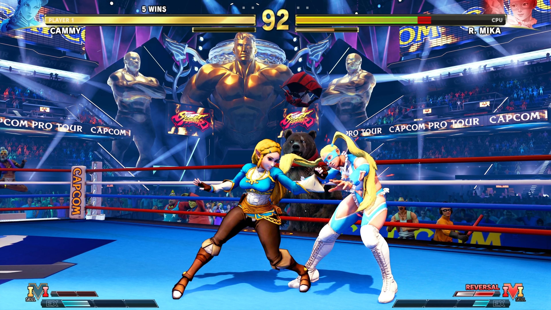 Street Fighter 5 Hyrule Warriors Zelda BOTW Mod Mod for Street Fighter ...