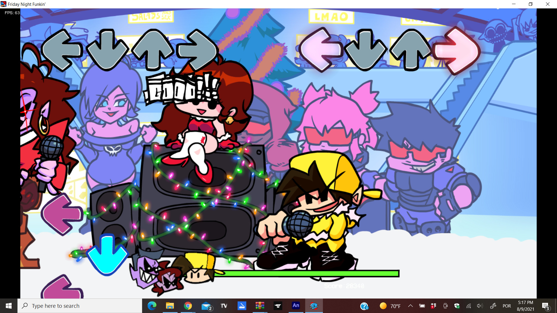 Kelogish style fnf Mod for Friday Night Funkin' | FNF Mods