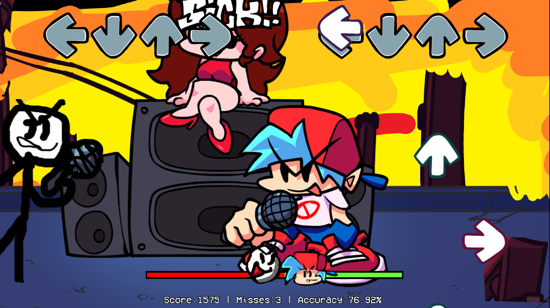 FNF VS STICKMAN PICO (NEW) [Friday Night Funkin'] [Mods]