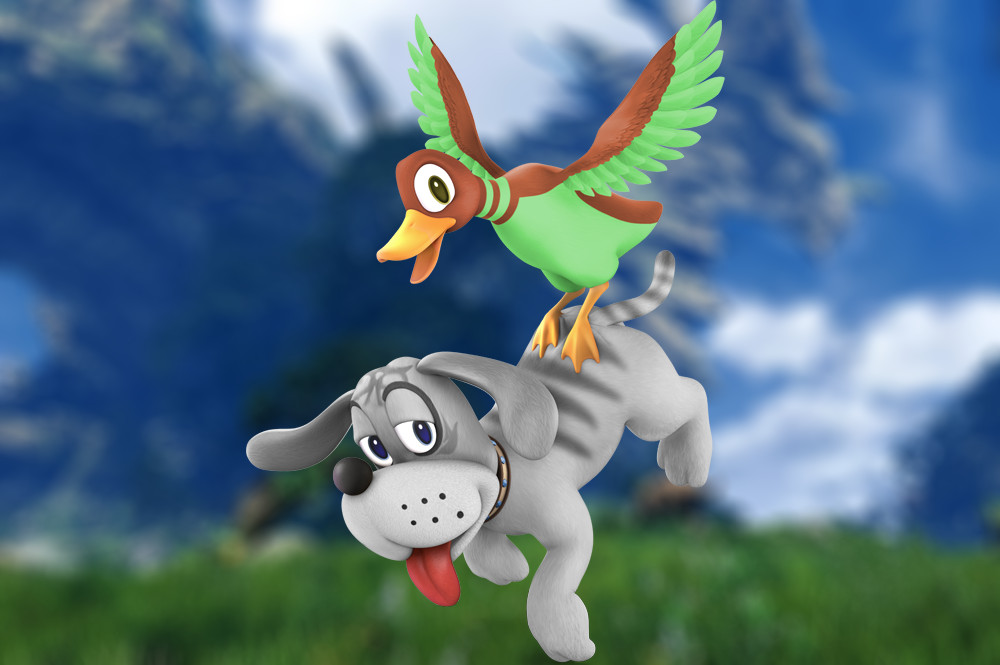 Dromarch Duck Hunt (+twin ring on clay pigeon) [Super Smash Bros ...