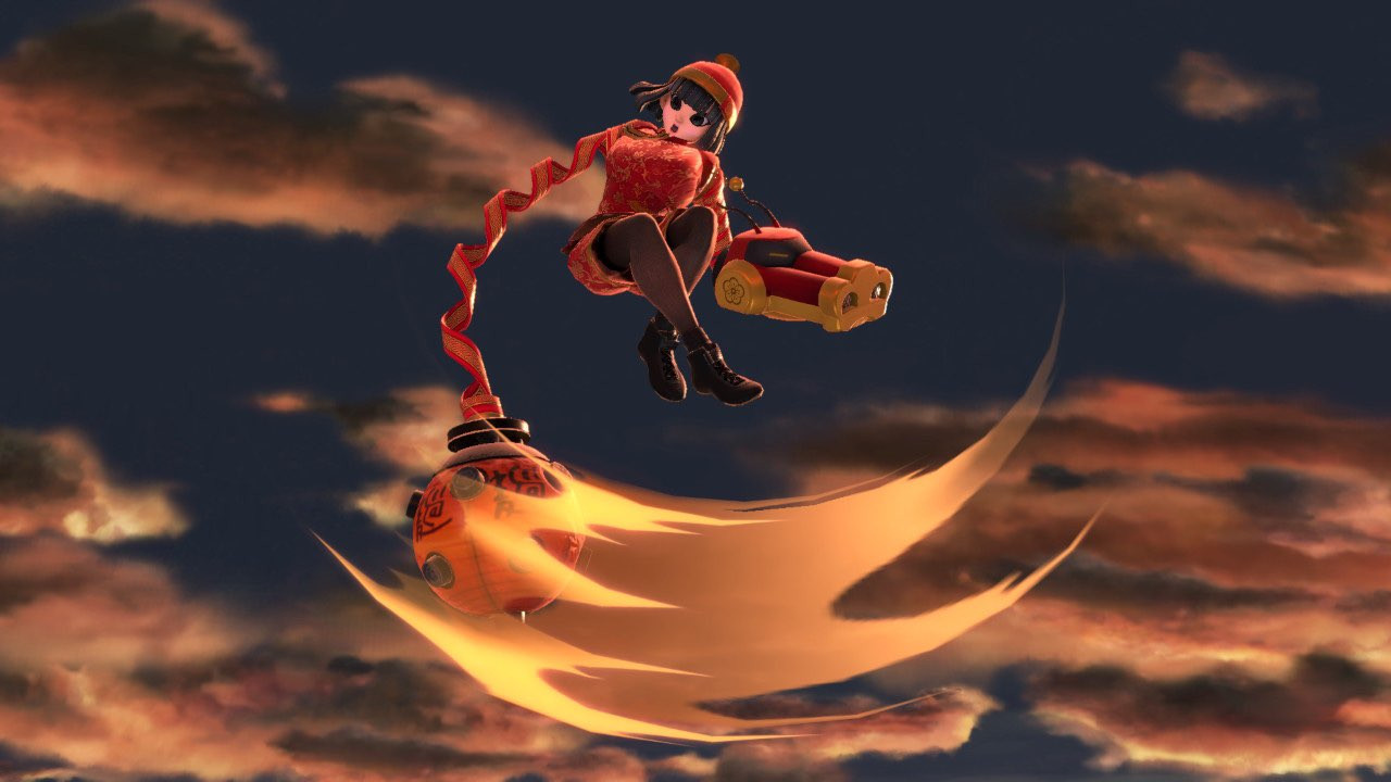 Flaming Min Min Effects Mod for Super Smash Bros. Ultimate | SSBU Mods
