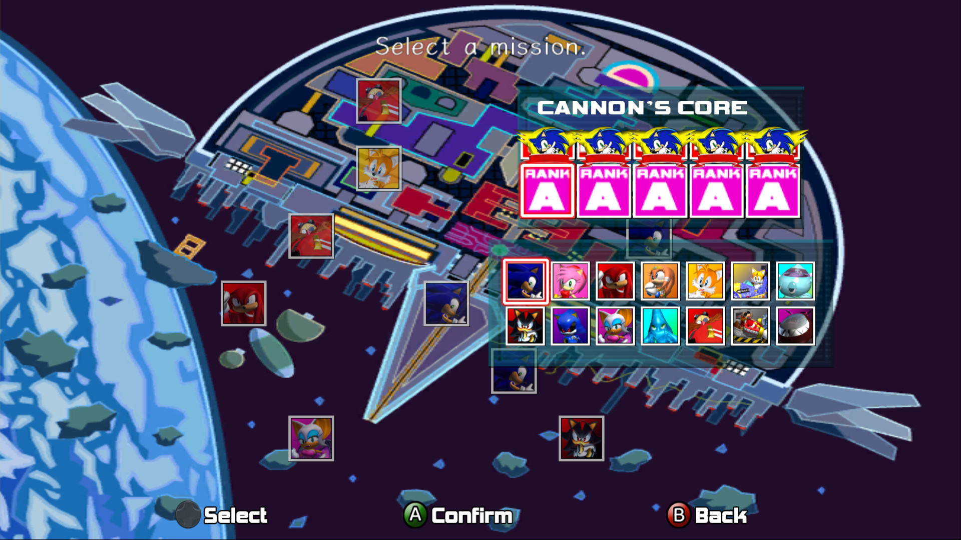 CGI Character Select Icons (Character Select Plus) Mod for Sonic ...