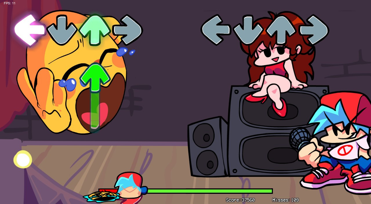 Crying Emoji Over Expurgation In FNF Multiplayer! [Friday Night Funkin ...