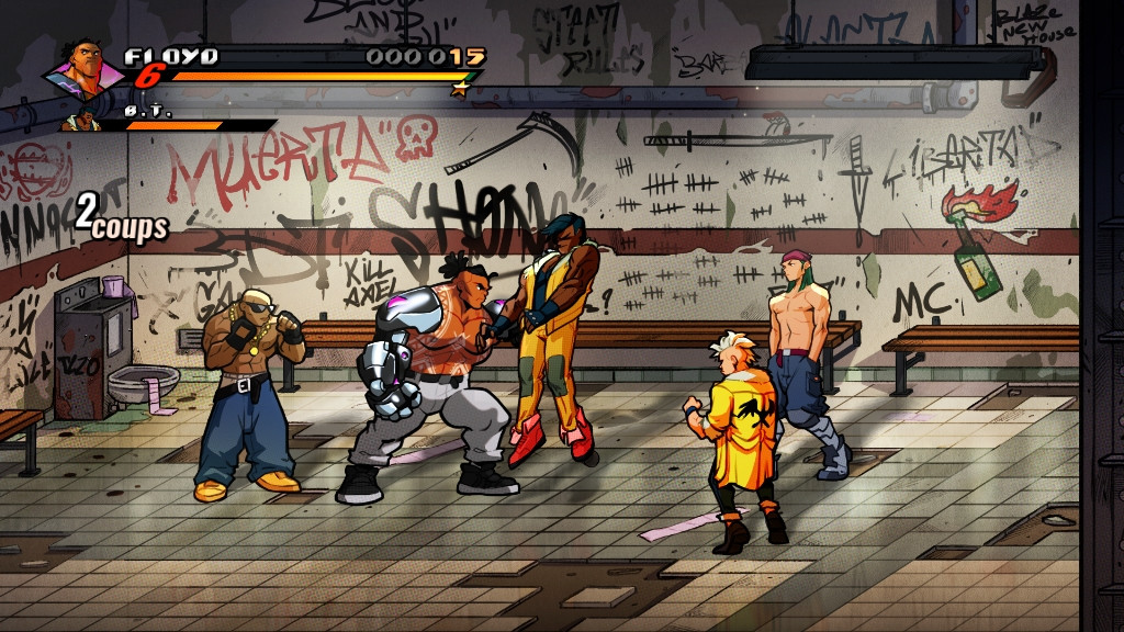Floyd - 3 custom palettes Mod for Streets of Rage 4 | SOR4 Mods