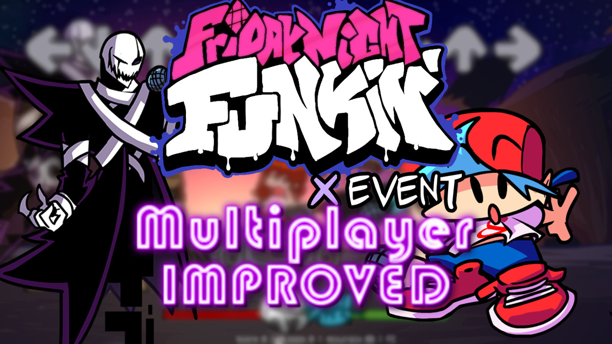FNF Multiplayer The X Event IMPROVED + Custom BG Mod for Friday Night ...