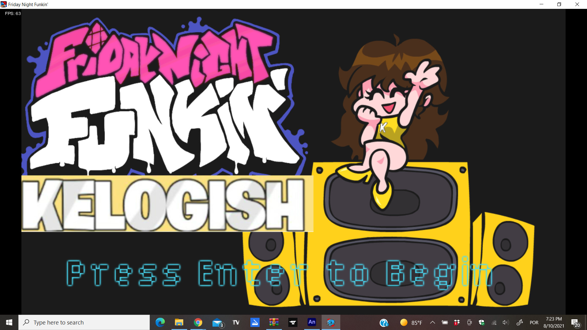 Kelogish style fnf Mod for Friday Night Funkin' | FNF Mods