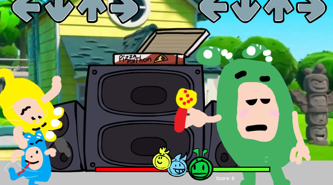 Nuevas skins de oddbods Mod for Friday Night Funkin' | FNF Mods