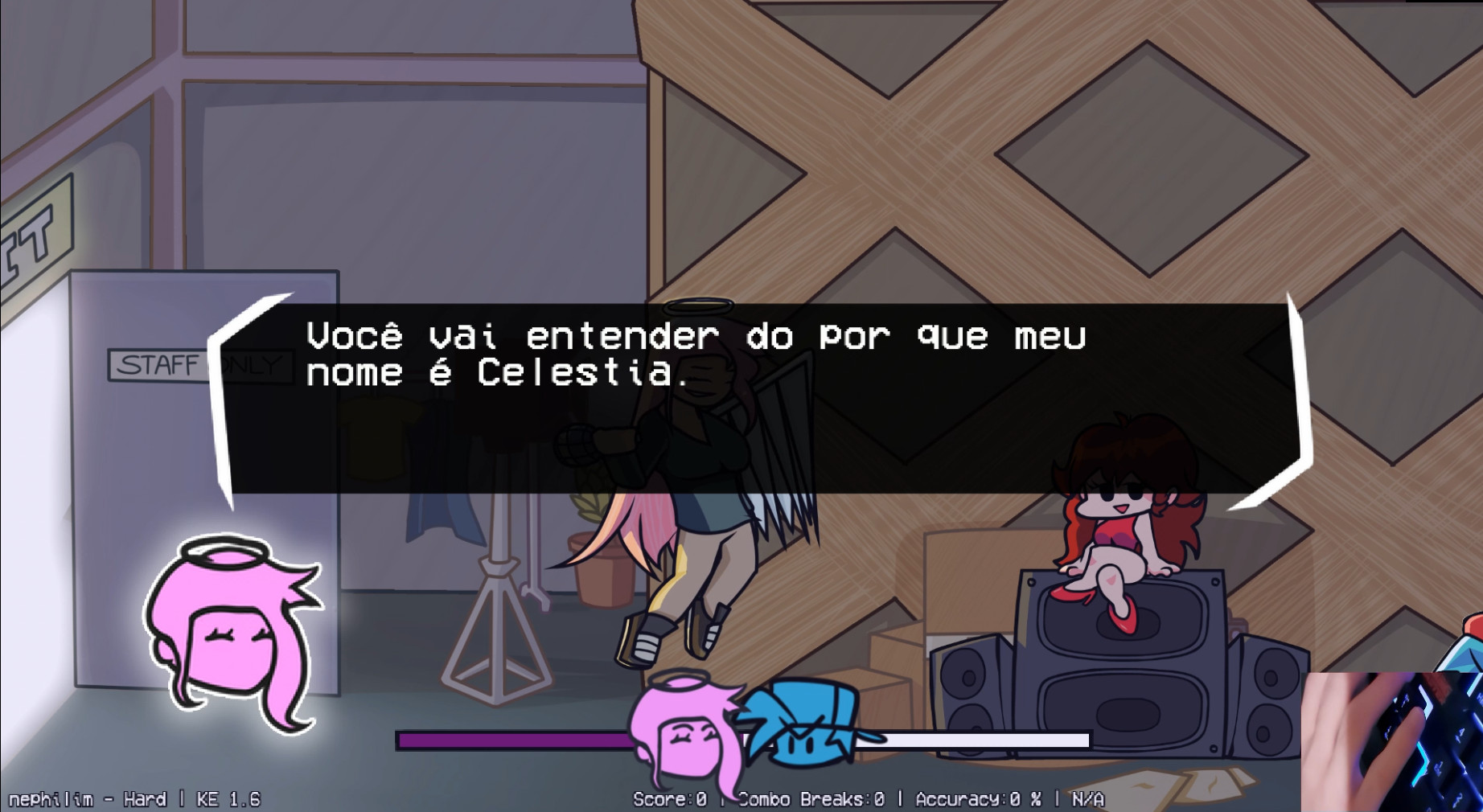 [Tradução Pt-BR] V.S. Celestia [Friday Night Funkin'] [Mods]