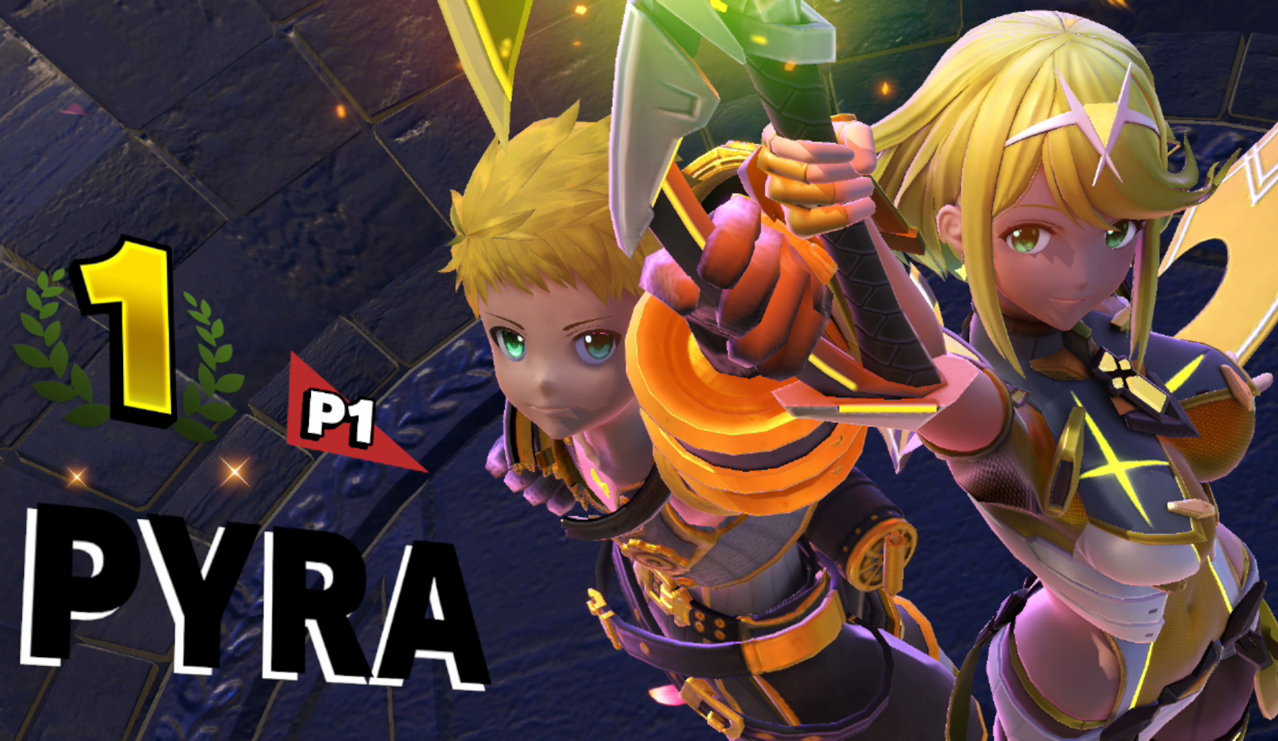 v2.0 Hatsune Miku & Kagamine Rin Pyra/Mythra Mod for Super Smash Bros ...