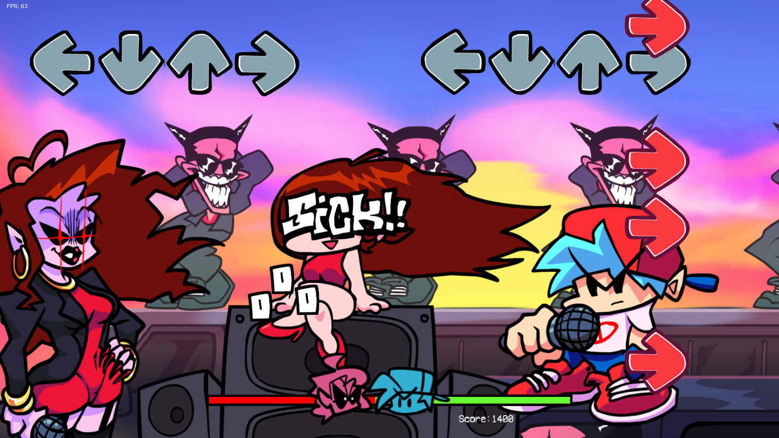 bf but bored Mod for Friday Night Funkin' | FNF Mods