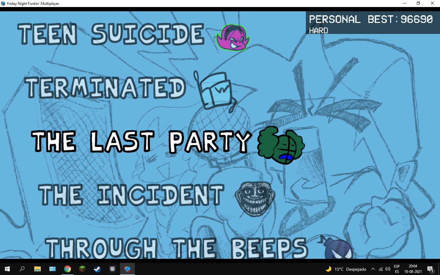 Tricky Phase 0 for multiplayer New Update! [Friday Night Funkin'] [Mods]