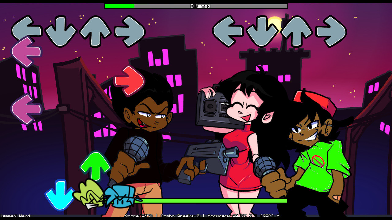 Bing bing bang X Blammed mod Mod for Friday Night Funkin' | FNF Mods