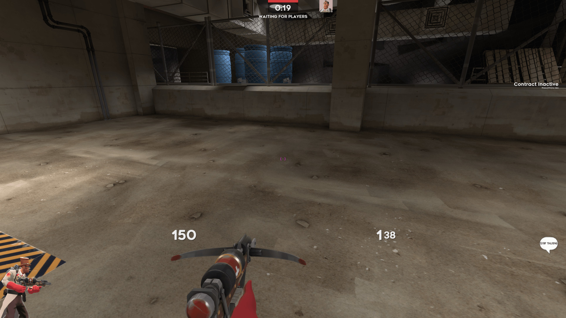 "STOP TALKING" chat bubble Mod for Team Fortress 2 | TF2 Mods