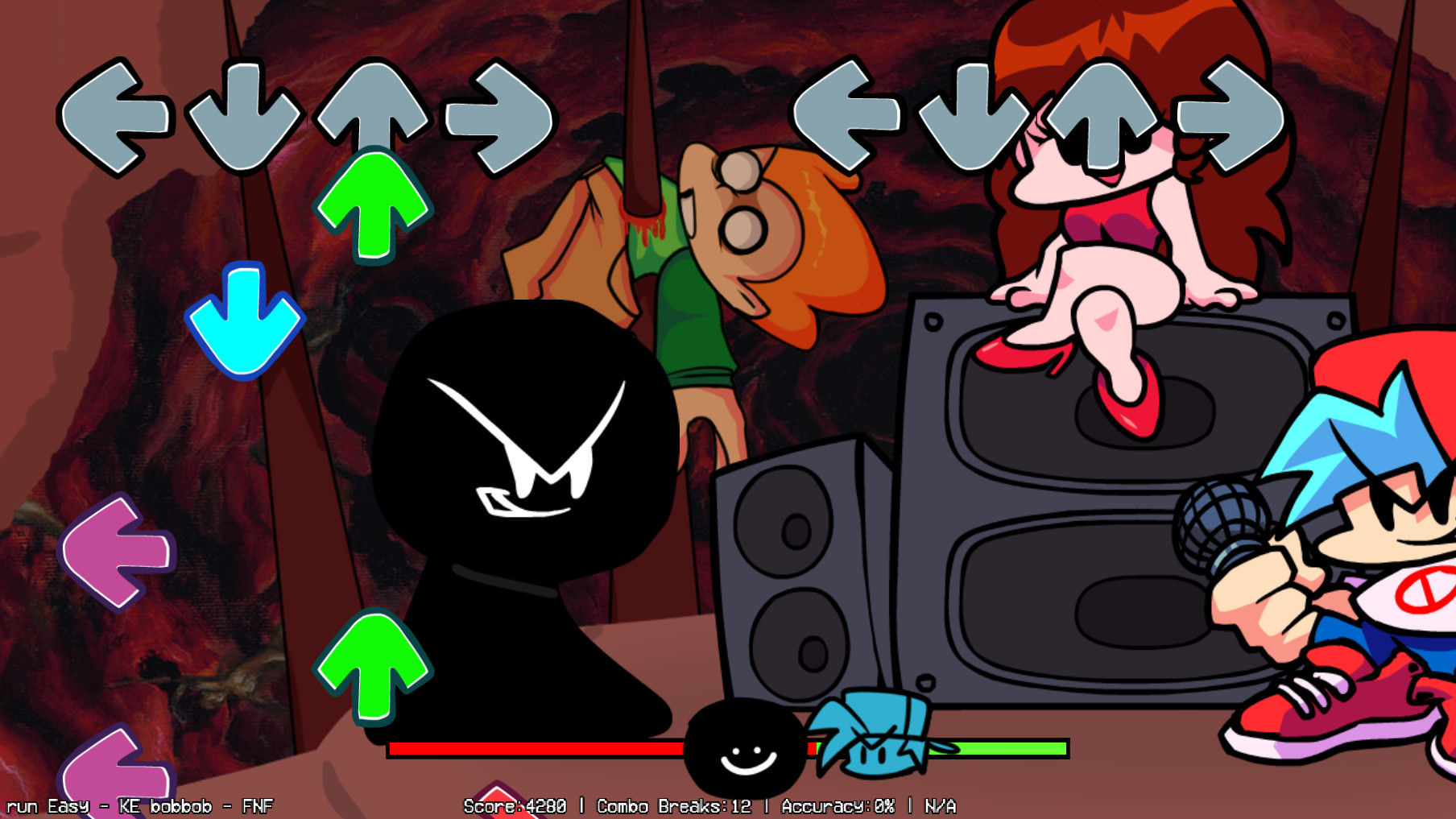 Cursed Run Bob [Friday Night Funkin'] [Mods]