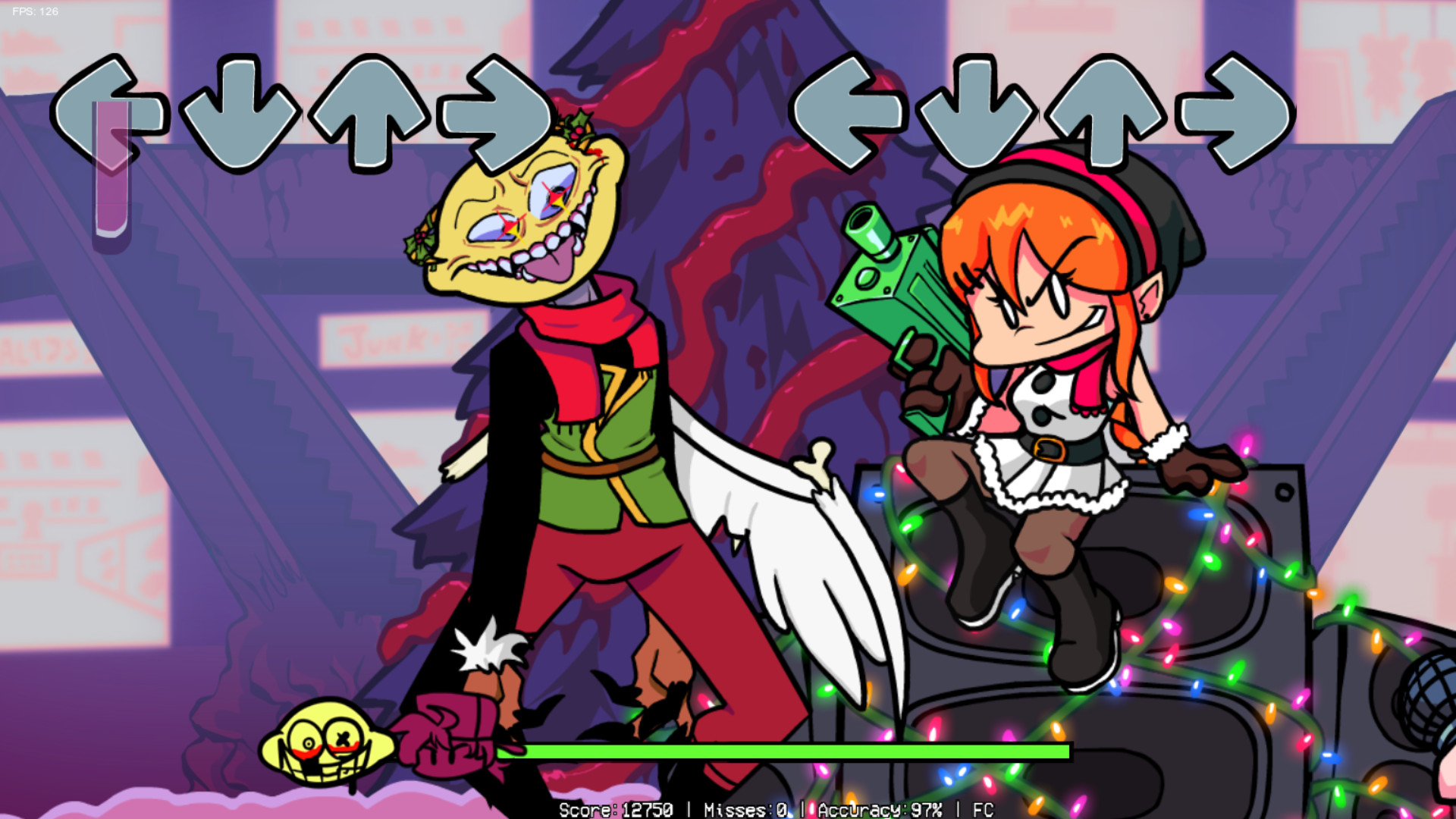 Pica over GF Mod for Friday Night Funkin' | FNF Mods