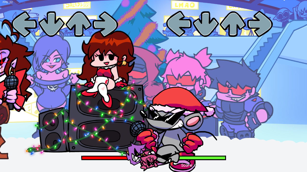 Ritz Over Boyfriend v1.0 (Public FLAs) Mod for Friday Night Funkin ...