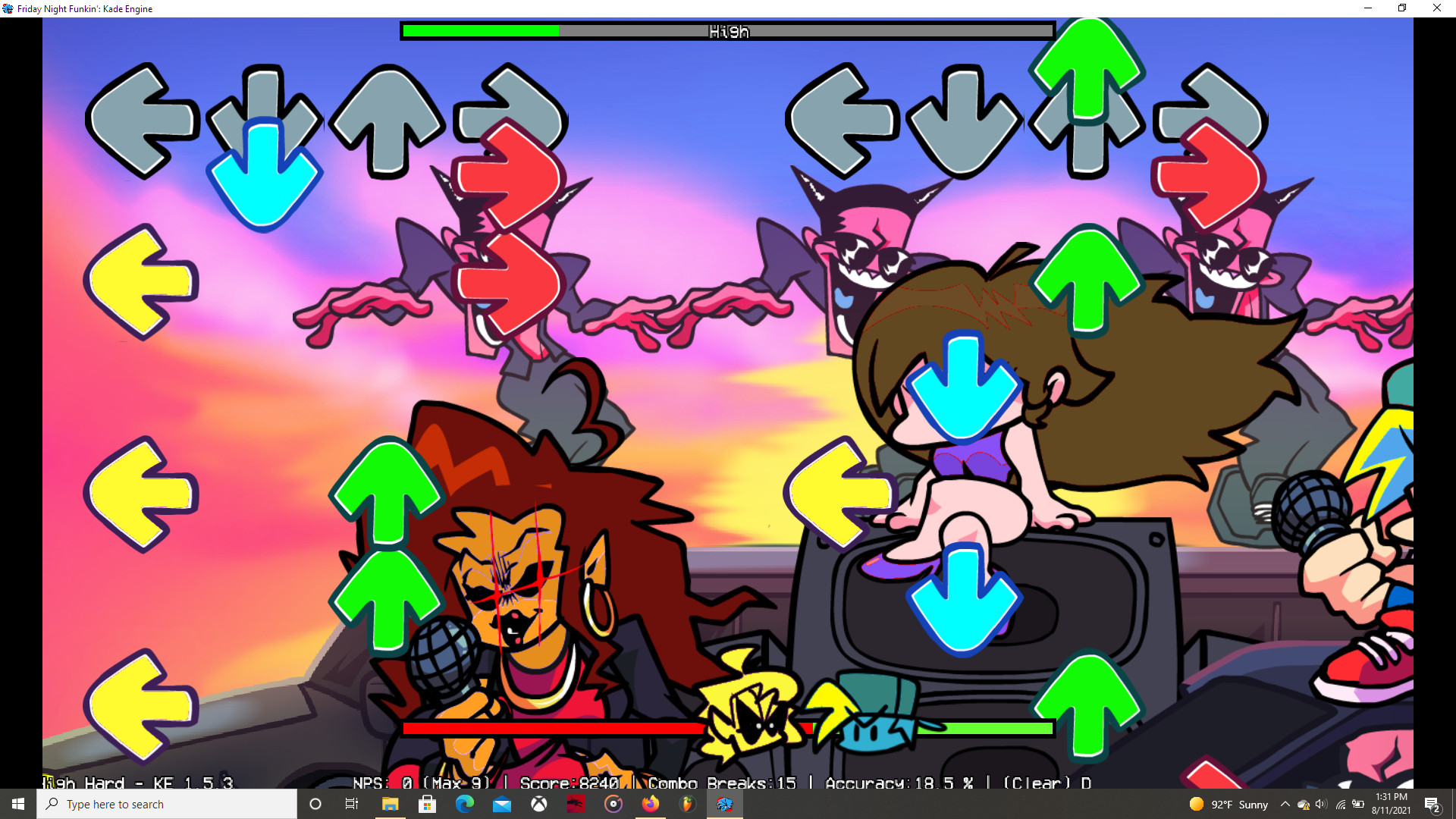 Friday Night Funkin Unfair Mode Mod for Friday Night Funkin' | FNF Mods