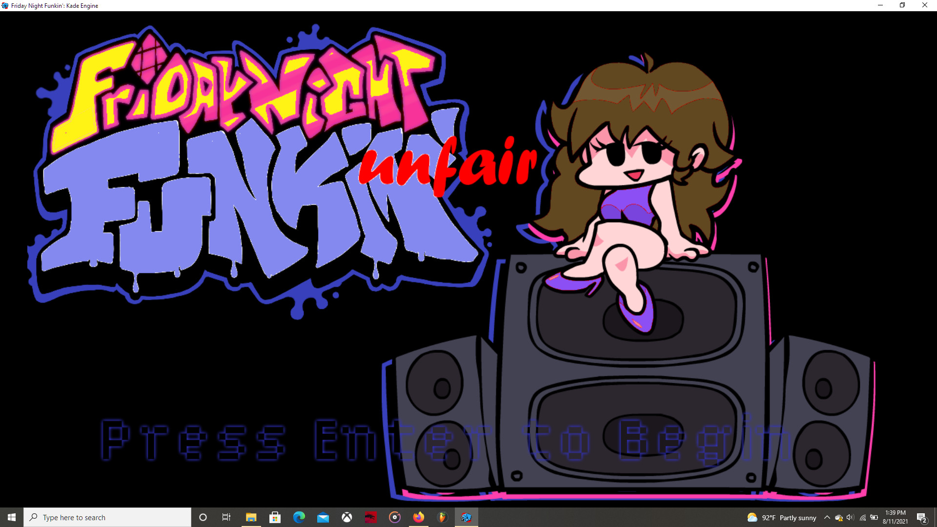 Friday Night Funkin Unfair Mode Mod for Friday Night Funkin' | FNF Mods