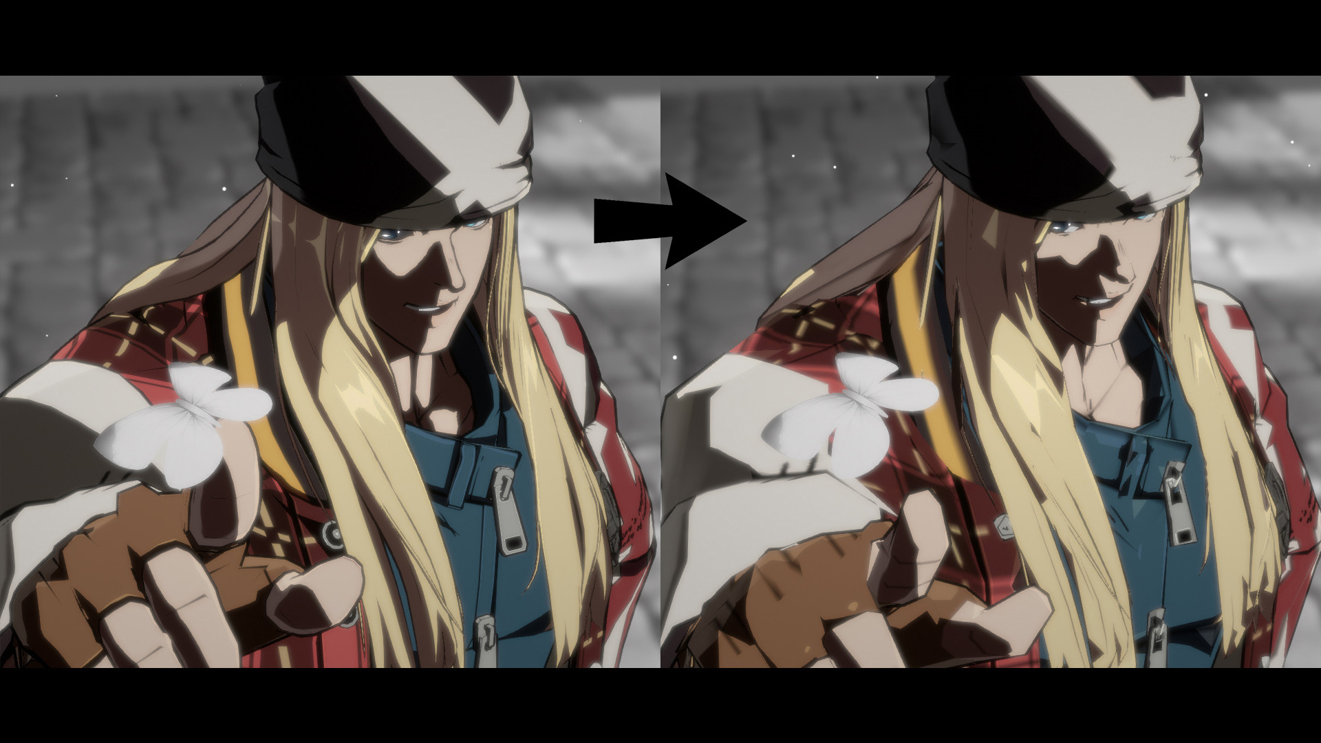 Axl Super Low Polygons and texture for Potato Spec Mod for GUILTY GEAR ...