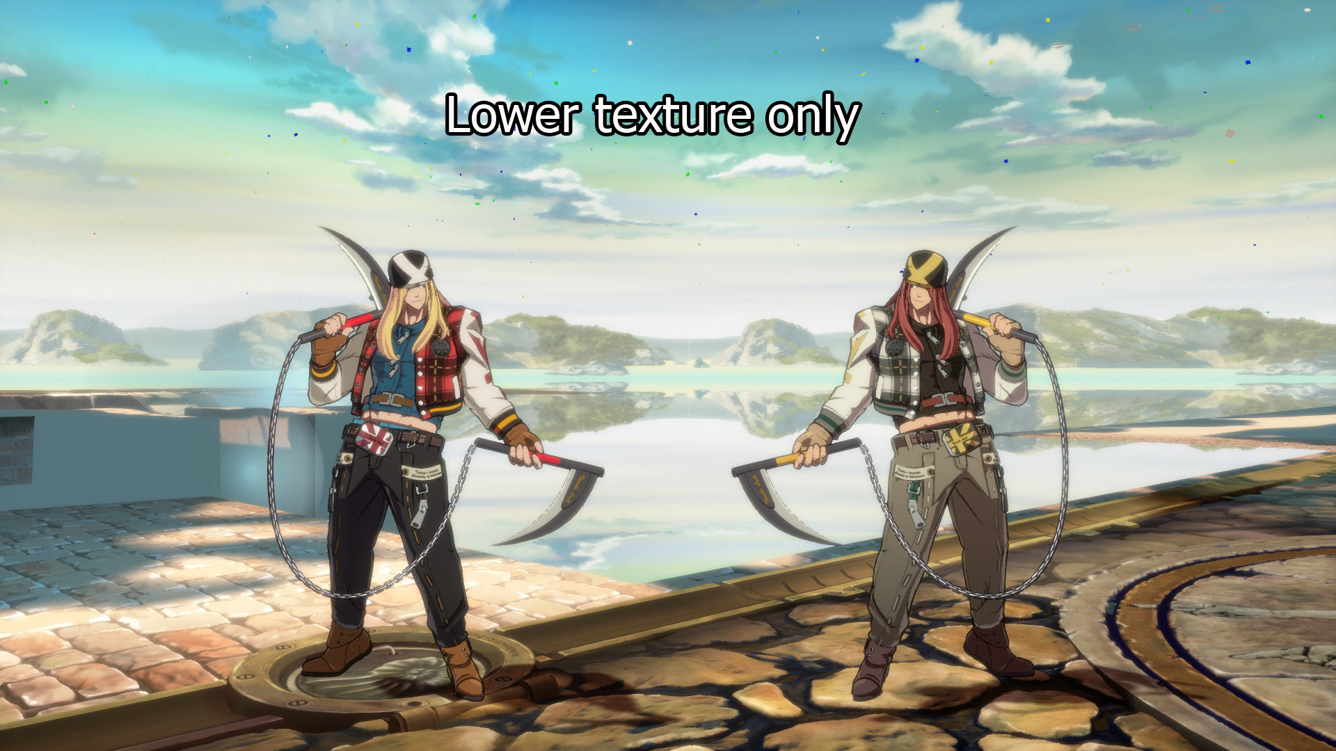 Axl Super Low Polygons and texture for Potato Spec Mod for GUILTY GEAR ...