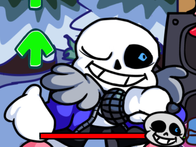 Sans Over Skid 'n' Pump REVAMPED! Mod for Friday Night Funkin' | FNF Mods