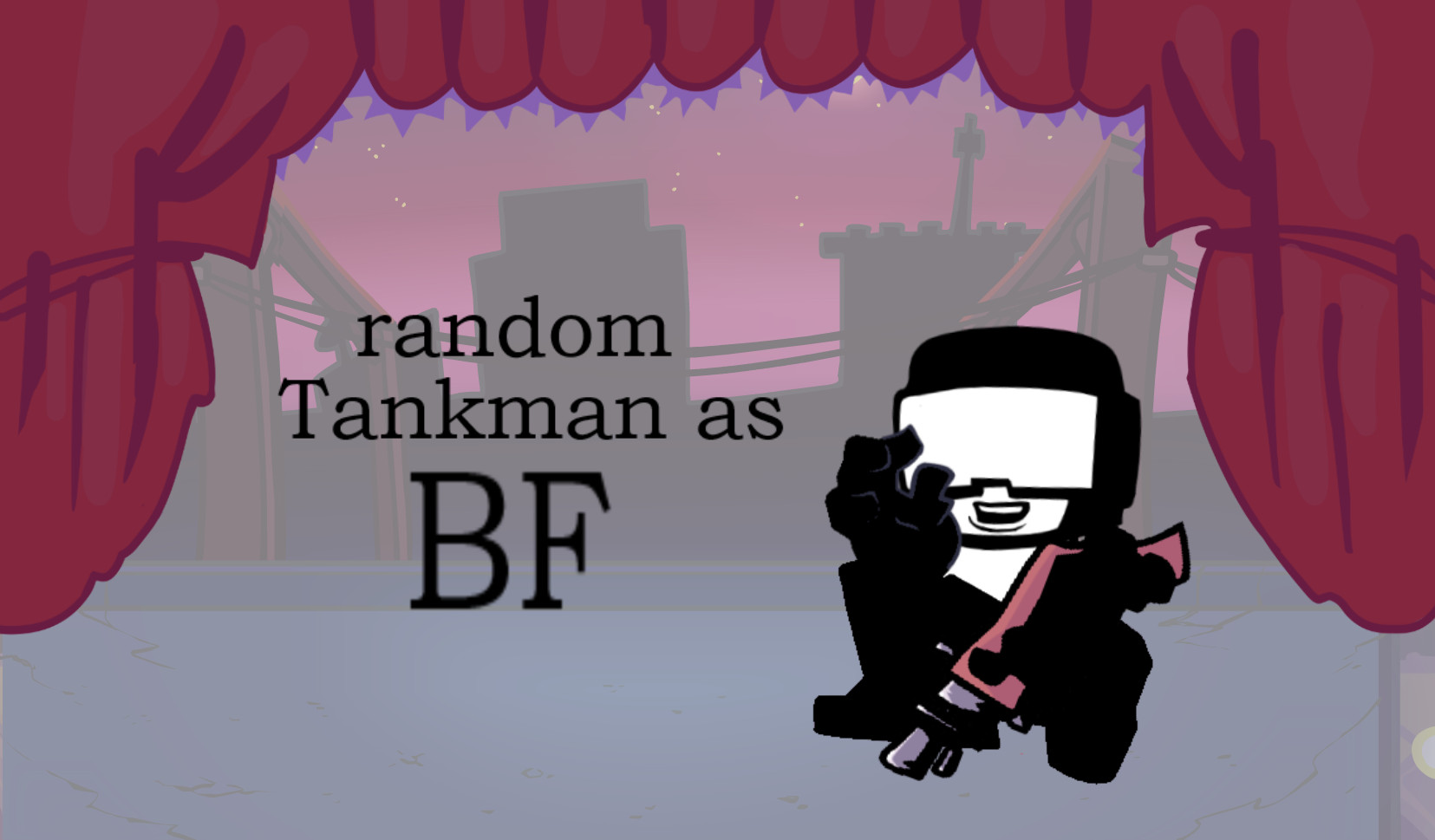 Tankman as BF Mod for Friday Night Funkin' | FNF Mods