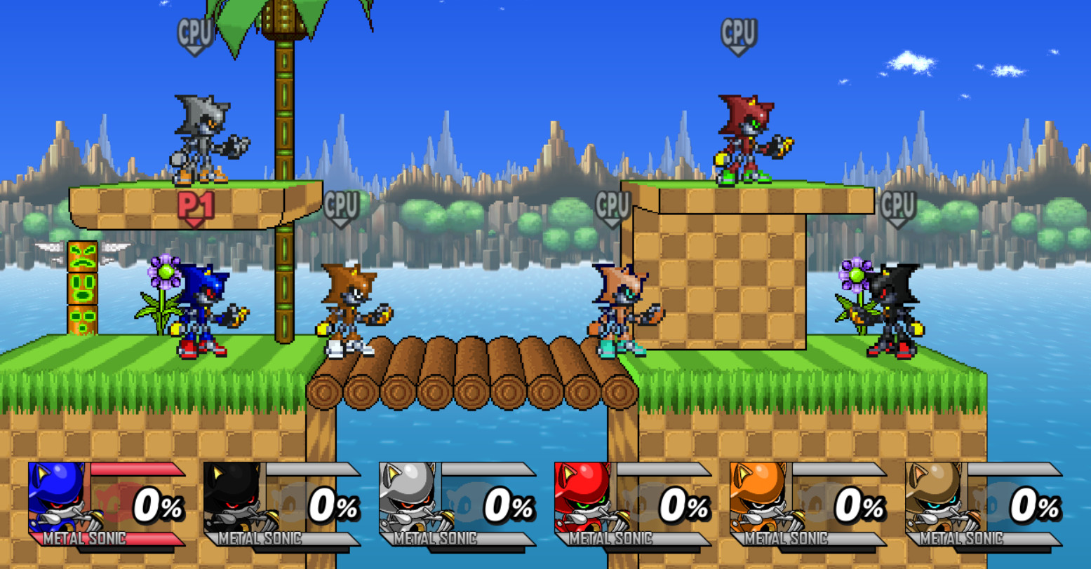 Alternative Metal Sonic GFX Mod for Super Smash Bros. Crusade | SSBC Mods