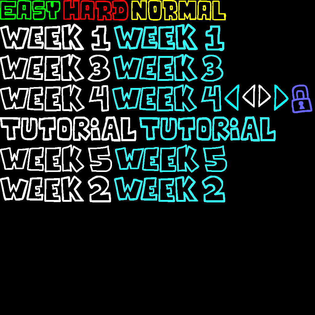 FNF ALL IN ONE WEEK MOD Mod for Friday Night Funkin' | FNF Mods