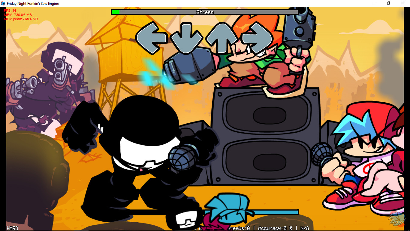 Saw Engine Mod for Friday Night Funkin' | FNF Mods