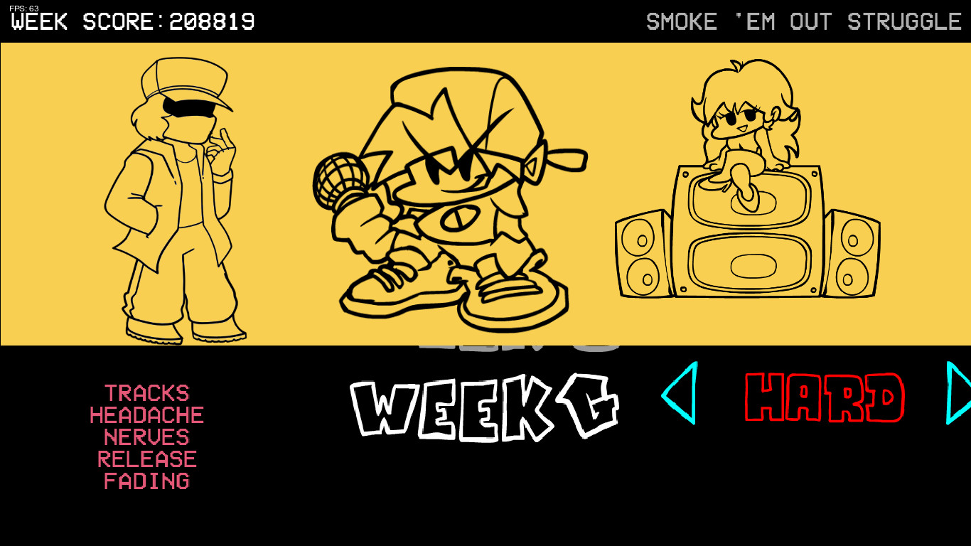 Garcello but does not smoke Mod for Friday Night Funkin' | FNF Mods