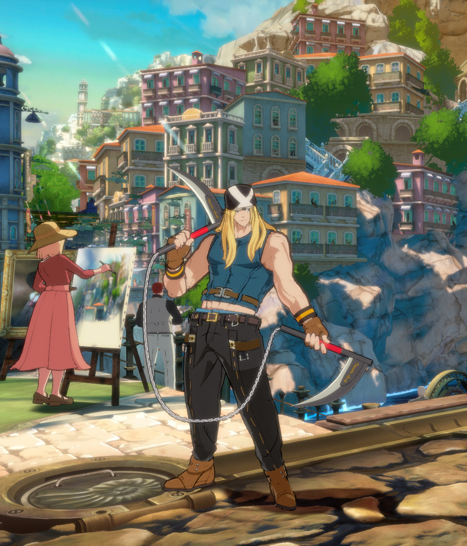 Jacketless Axl Mod for GUILTY GEAR -STRIVE- | GGST Mods