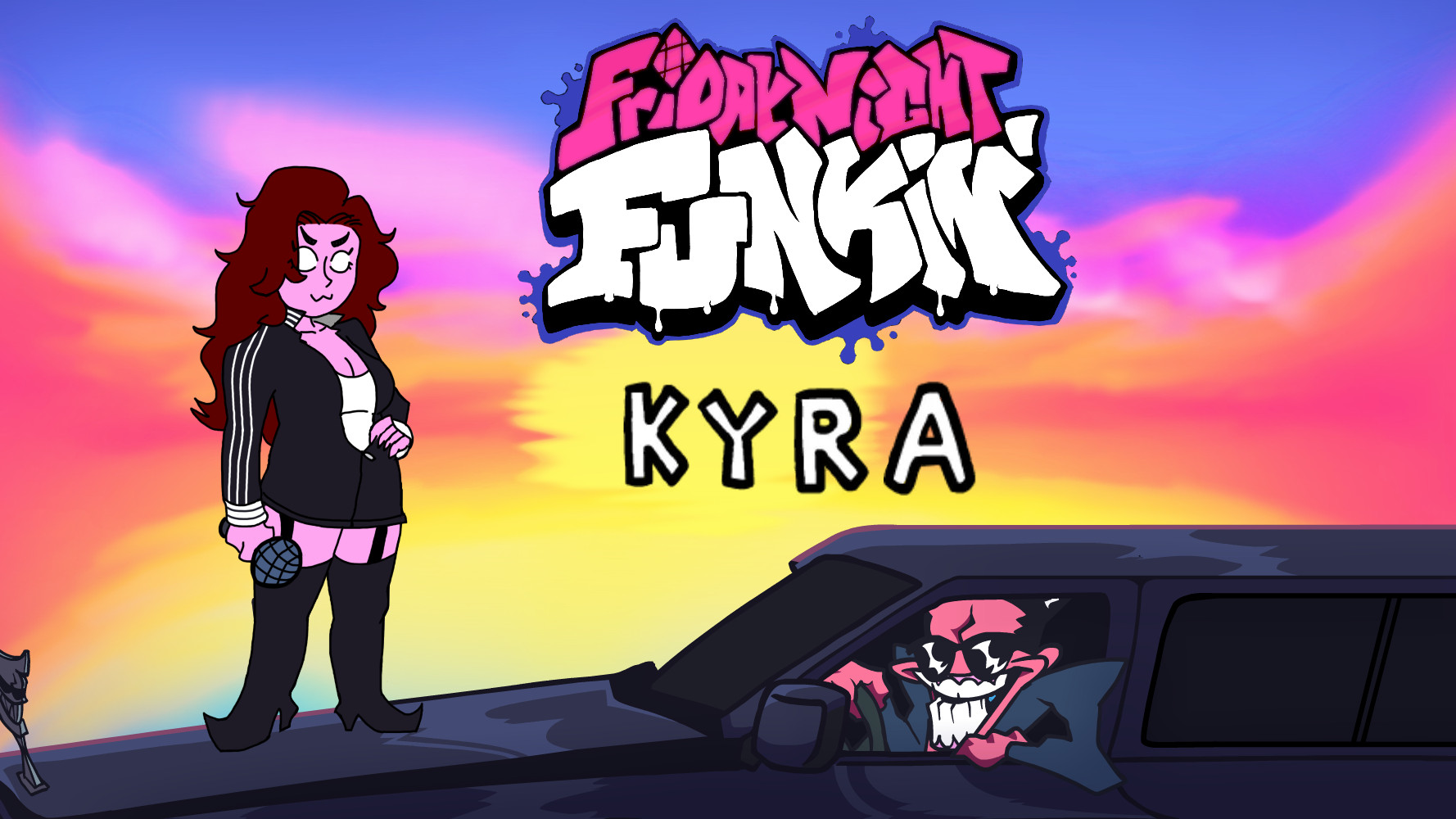 Striderscribe Skin Mod Mod for Friday Night Funkin' | FNF Mods