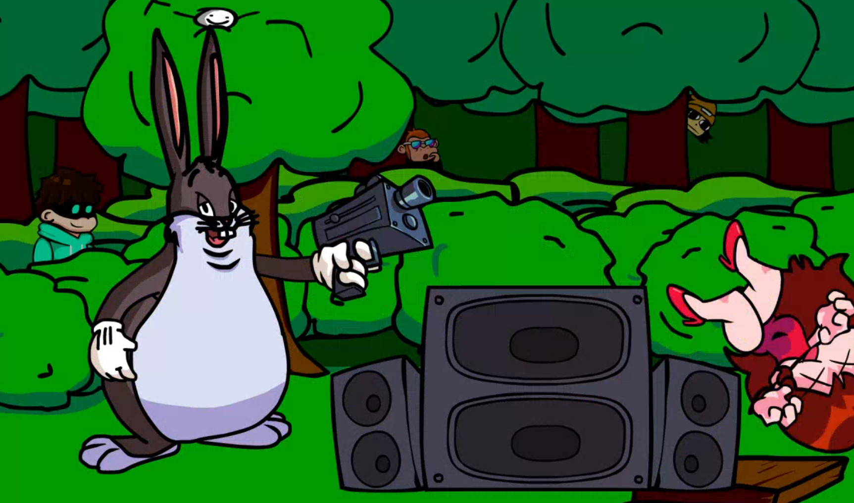 FNF vs/Big Chungus Mod for Friday Night Funkin' | FNF Mods
