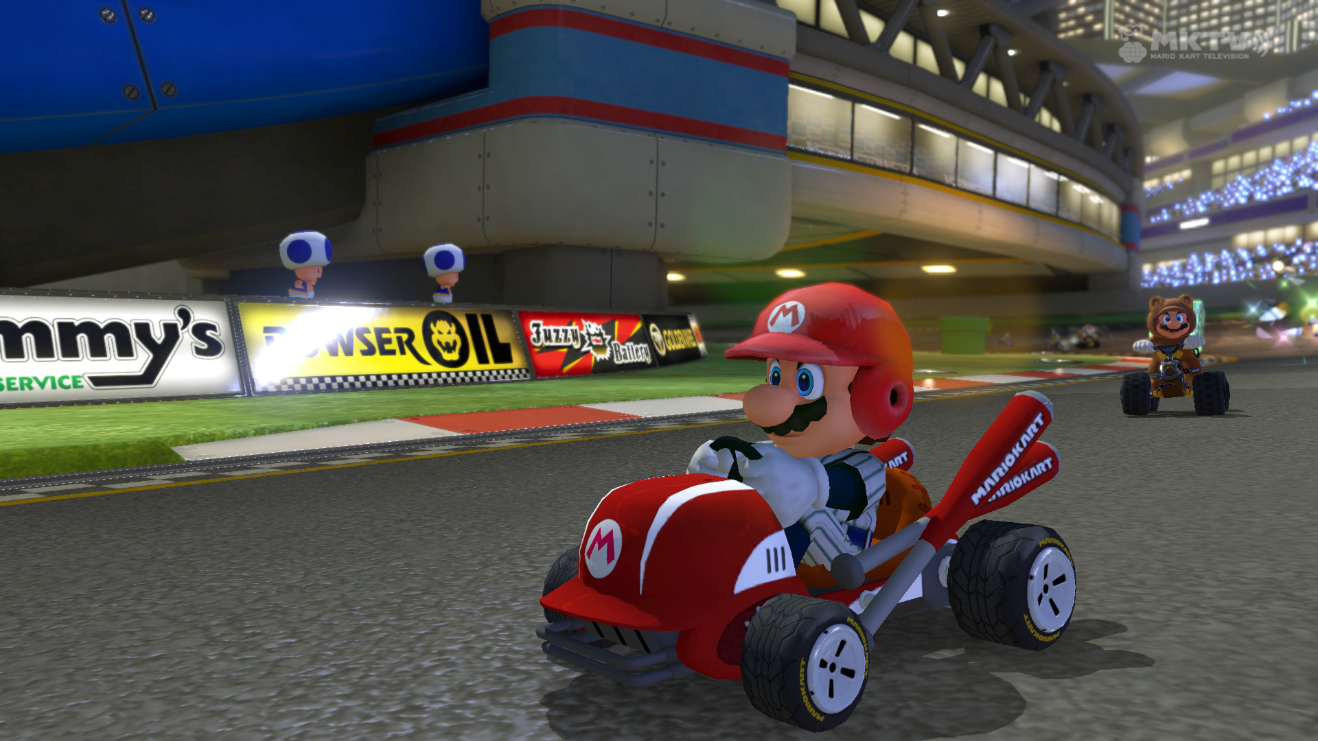 Mario Baseball from MKT Mod for Mario Kart 8 | MK8 Mods