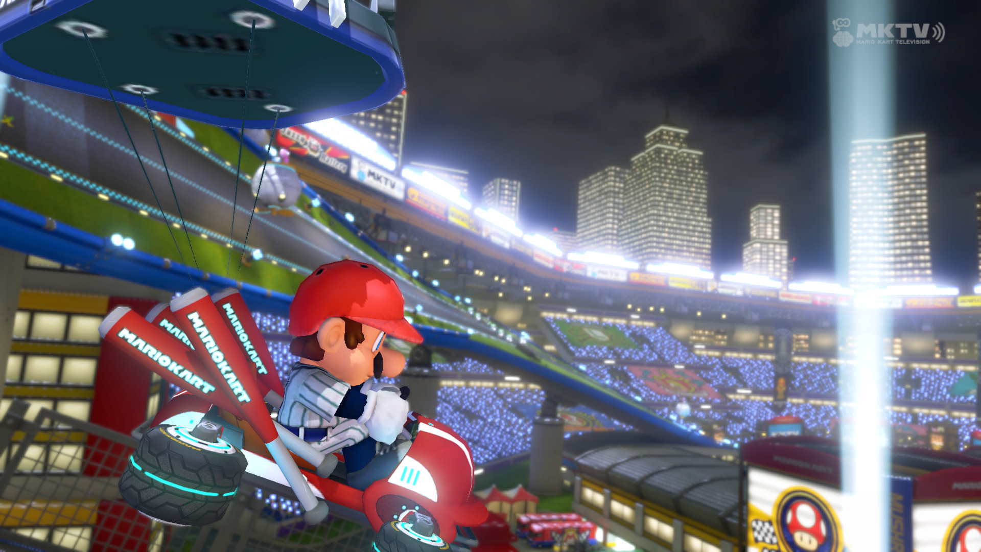 Mario Baseball from MKT Mod for Mario Kart 8 | MK8 Mods