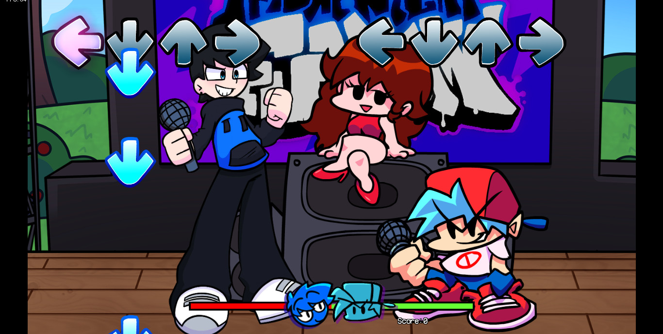 FNF Multiplayer Starlight Mayhem IMPROVED CustomBG Mod for Friday Night ...